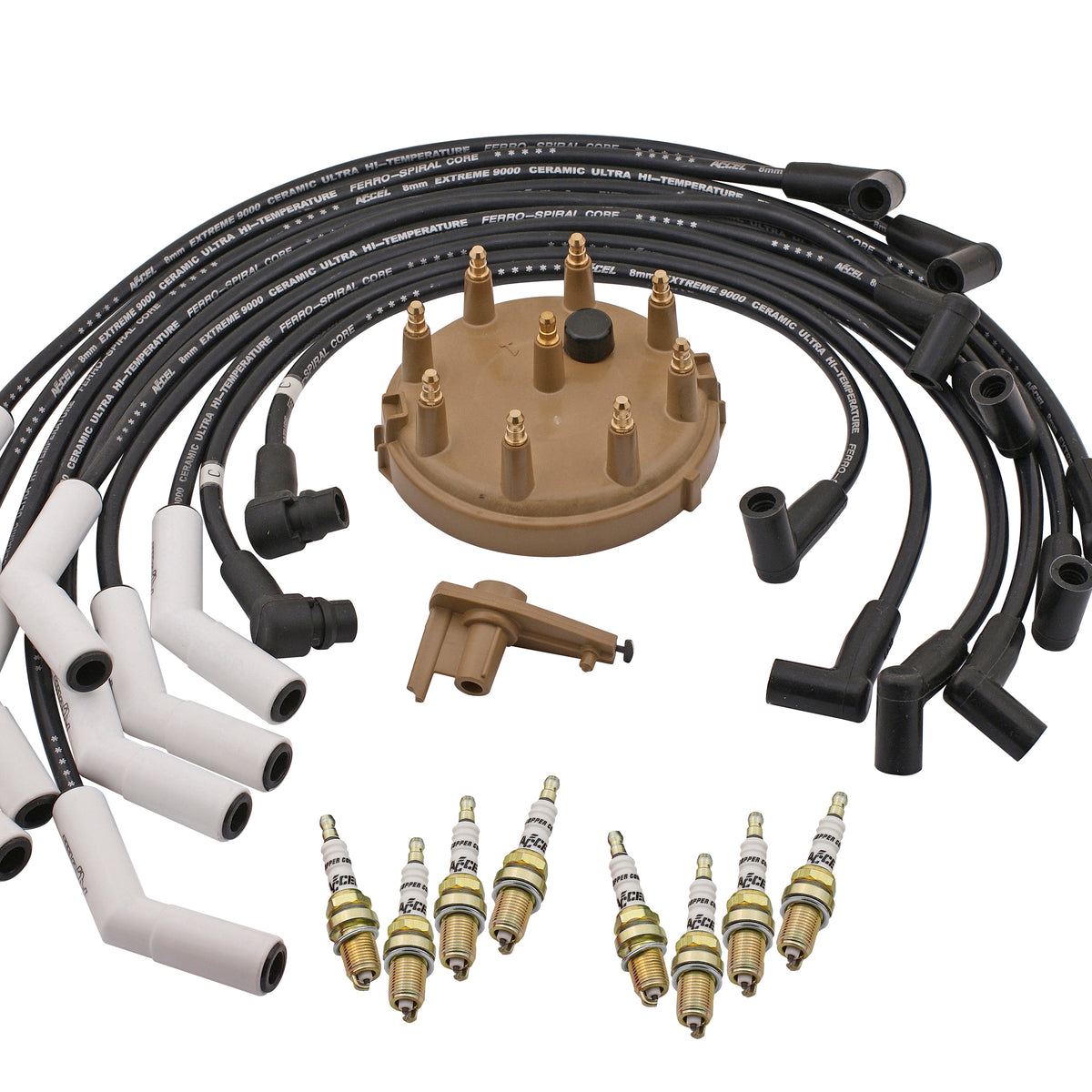 ACCEL Truck Super Tune Up Kit for Ford V8 302 and 351W Engines - TST15 ...