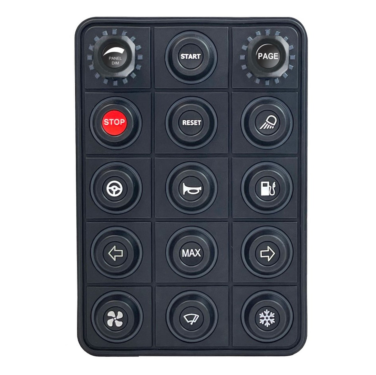 Link CAN Keypad 15 Button + 2 Rotary Encoders — Fast Lane Spares
