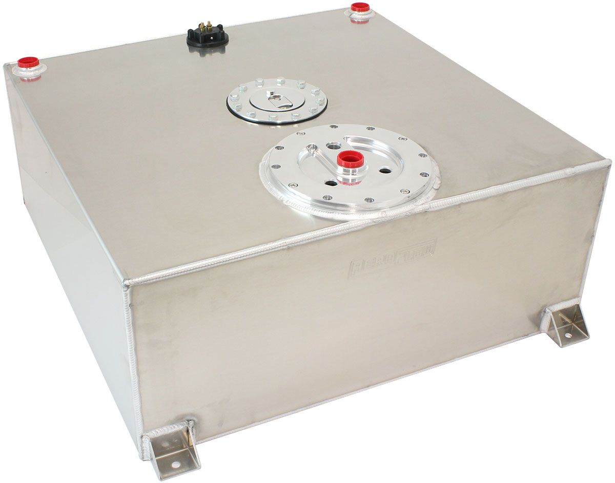 Aeroflow Aluminium 100 Liter (26 Gal) Fuel Cell Flat Bottom Triple 60m ...
