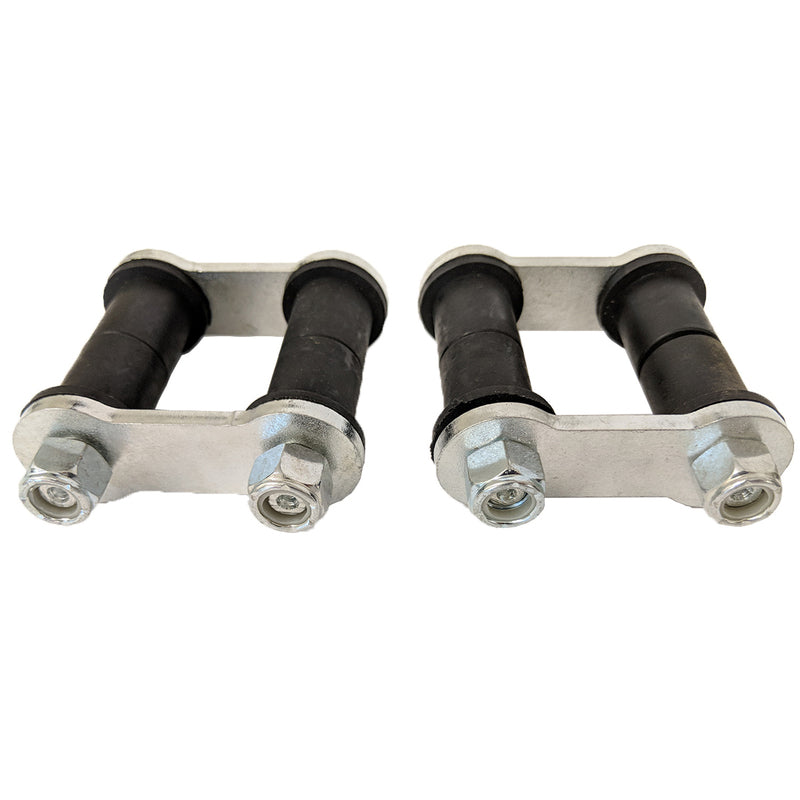 Proflow Leaf Spring Shackle Kit, Rubber Bushings, 45mm, Zinc - PFESK-0 ...