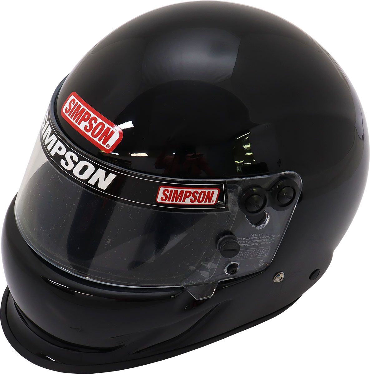 Simpson Vudo EV1 Helmet, Black Finish (SI6637582) – Fast Lane Spares
