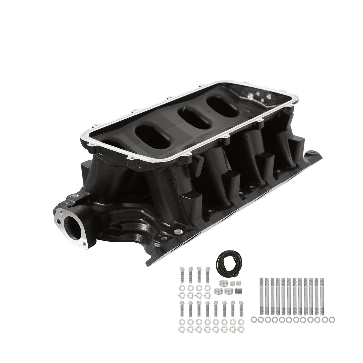 Holley 300-243BK Black 351W Ford Hi-Ram Carbureted Manifold Base – Fast ...