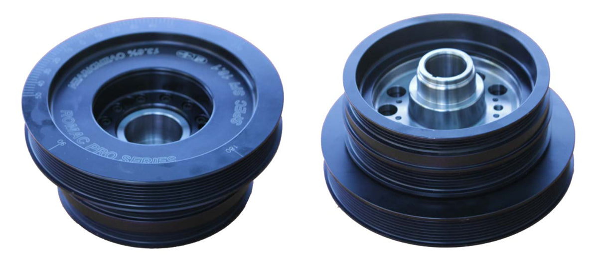 Rollmaster Steel/Alloy Harmonic Balancer Suit GM LSA 6.2L, 7.5% Overdr ...