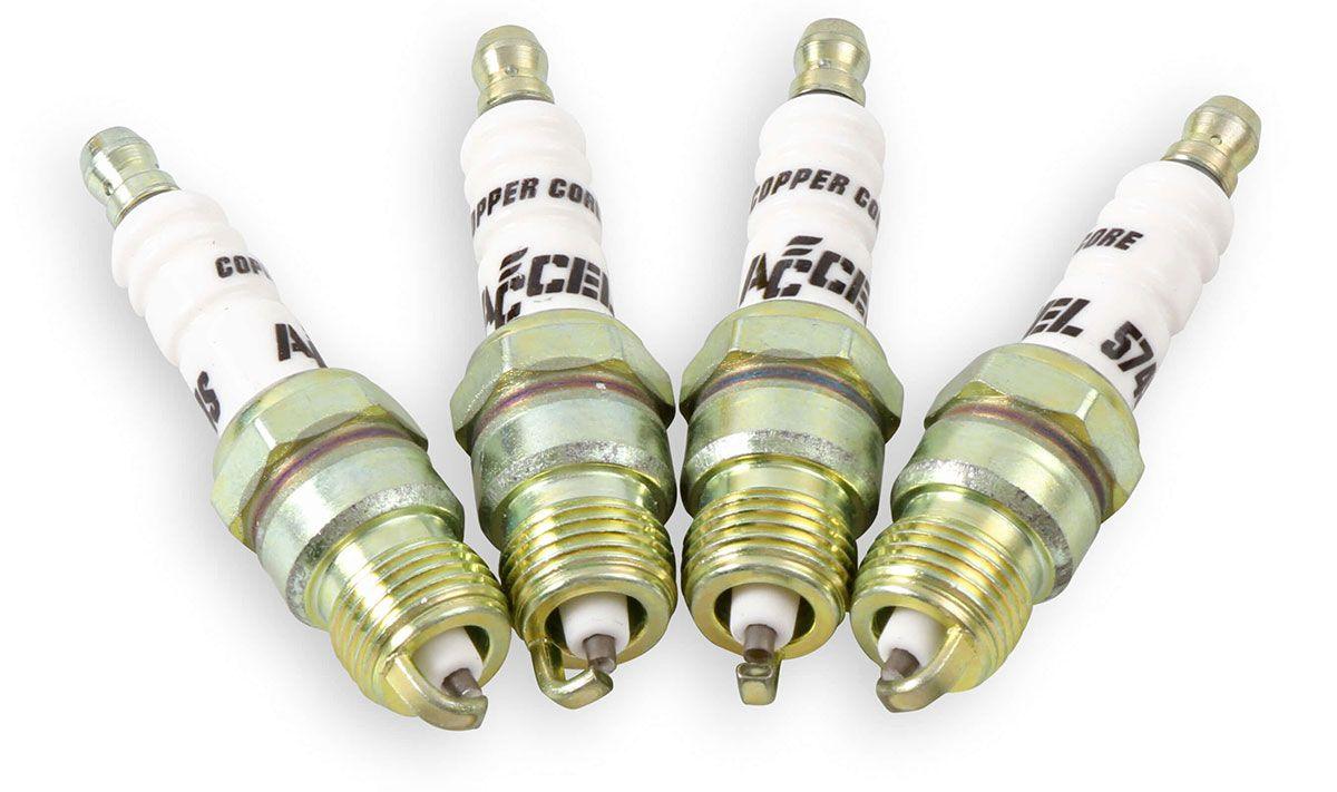 Accel U-Groove Shorty Spark Plugs (AC8198) — Fast Lane Spares