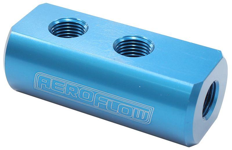 Aeroflow Compact Distribution Block (AF456-01-04) — Fast Lane Spares
