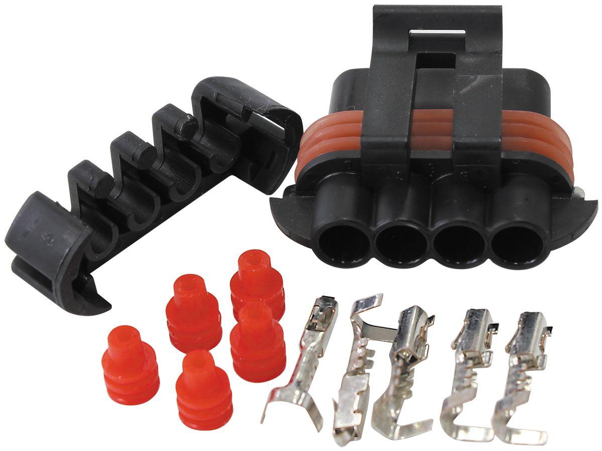 Aeroflow 4-Pin Alternator Plug, Fits Nippon Denso Alternators (AF49-17 ...