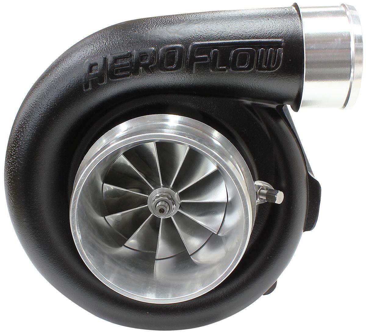 Aeroflow BOOSTED 7875 T4 1.25 Turbocharger 950HP, Hi Temp Black Finish ...