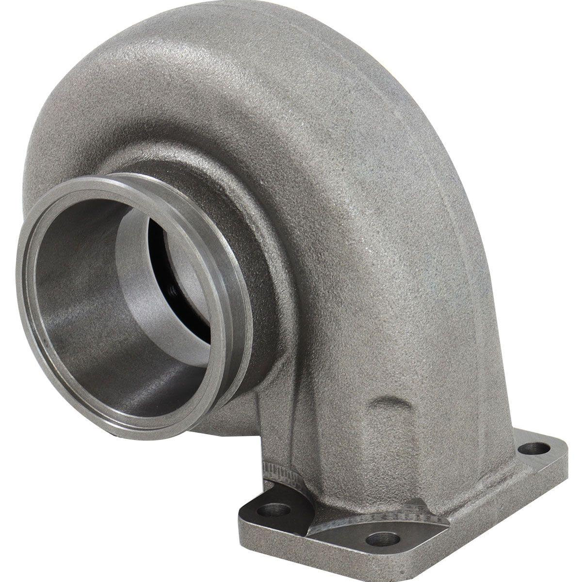 Aeroflow Boosted 1.06 A/R T3 Inlet & V-Band Outlet Turbo Exhaust Housi ...