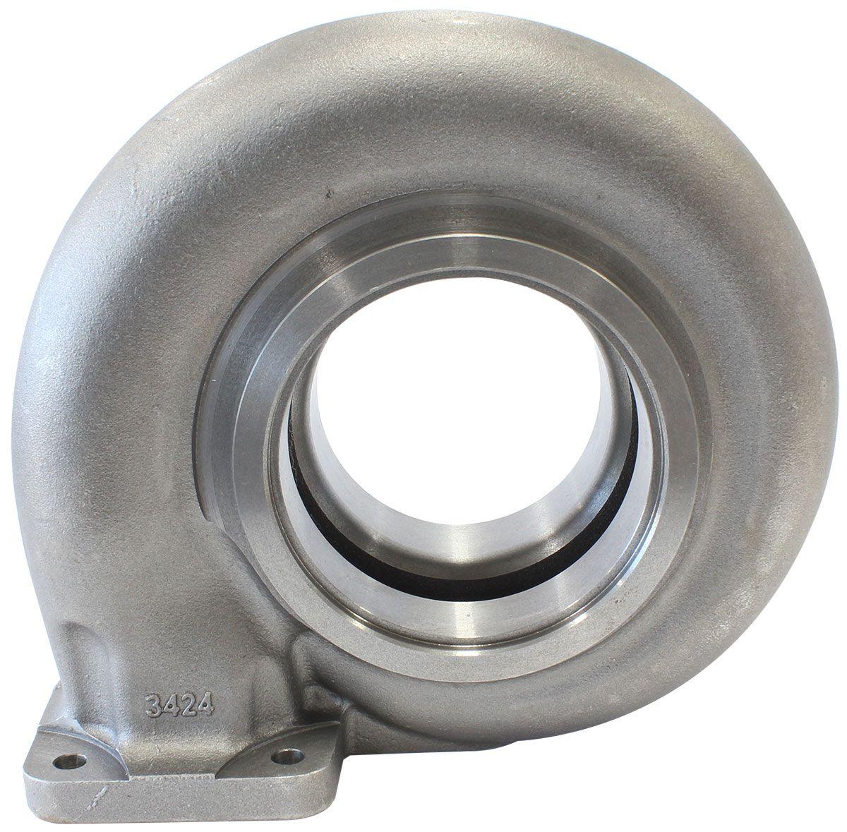 Aeroflow Boosted 1.24 A/R T6 Inlet & V-Band Outlet Turbo Exhaust Housi ...