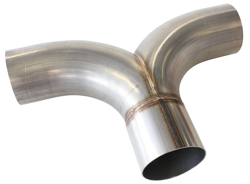 Aeroflow Stainless Steel Y-Pipe (AF9544-2500) — Fast Lane Spares