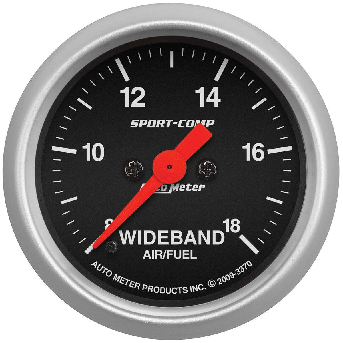 Autometer Sport-Comp Series Air/Fuel Ratio Wideband Gauge (AU3370 ...