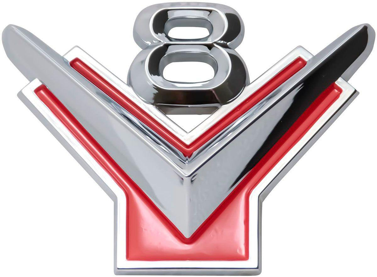 Bob Drake V8 Fender Emblem (BDBM-16237-A) — Fast Lane Spares