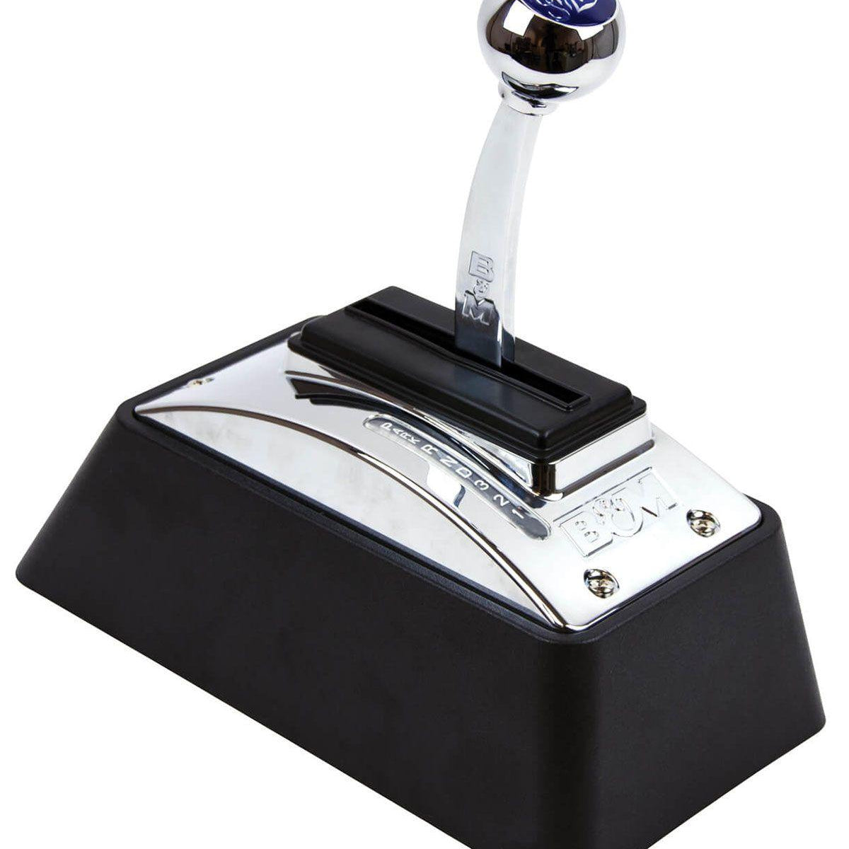 B&M Ratchet Shifter, QuickSilver, Universal 3 & 4-speed Compatible (BM ...