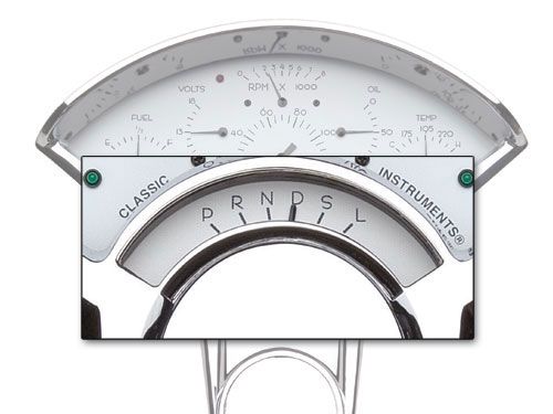 Classic Instruments Bellara 55-56 Chevy Overdrive Gear Indicator Inser ...