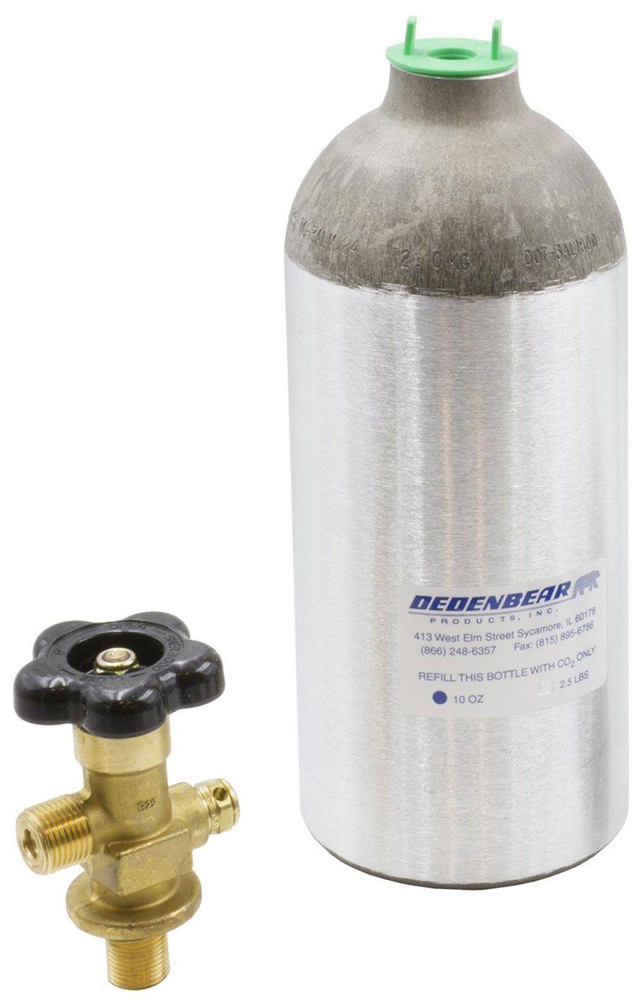 Dedenbear CO2 Bottle With Valve (DE-AB25V) — Fast Lane Spares