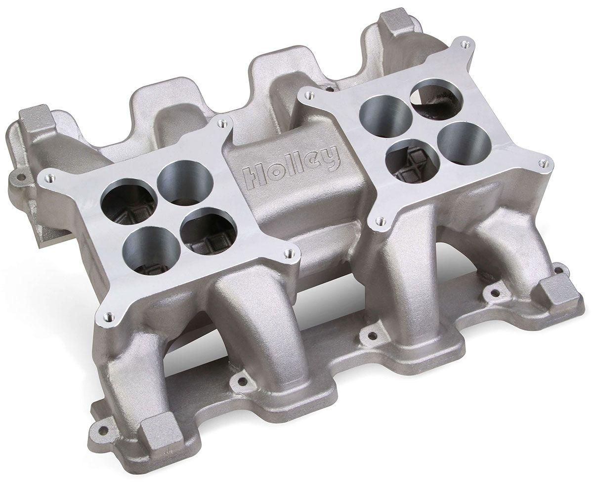 Holley LS1/LS2/LS6 Dual Plane Mid Rise Intake Manifold (HO300-120 ...