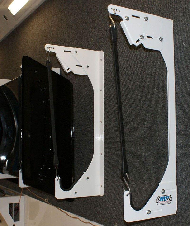 HRP Adjustable Wall Mount Nose Wing Bracket (HRP-6556WHT) — Fast Lane ...