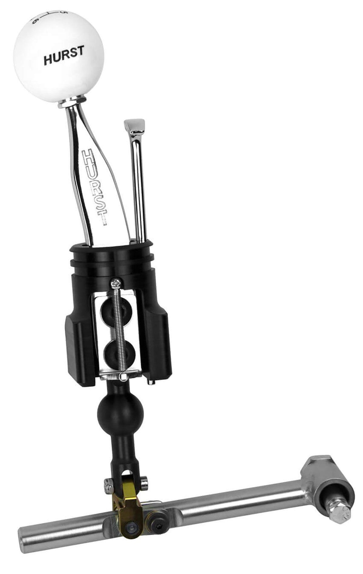 Hurst Shifter, Competition Plus, Short Throw, Chrome, 3/8-16 in., For ...