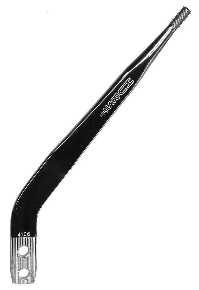 Hurst Replacement Shifter Stick, Steel, Chrome, 10.00 in. Long, 3/8 in ...