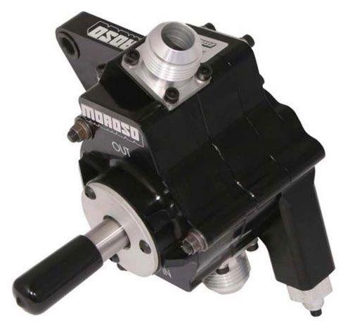 Moroso Dry Sump Oil Pump, Single Stage, External, 1.100" Pressure Sect ...