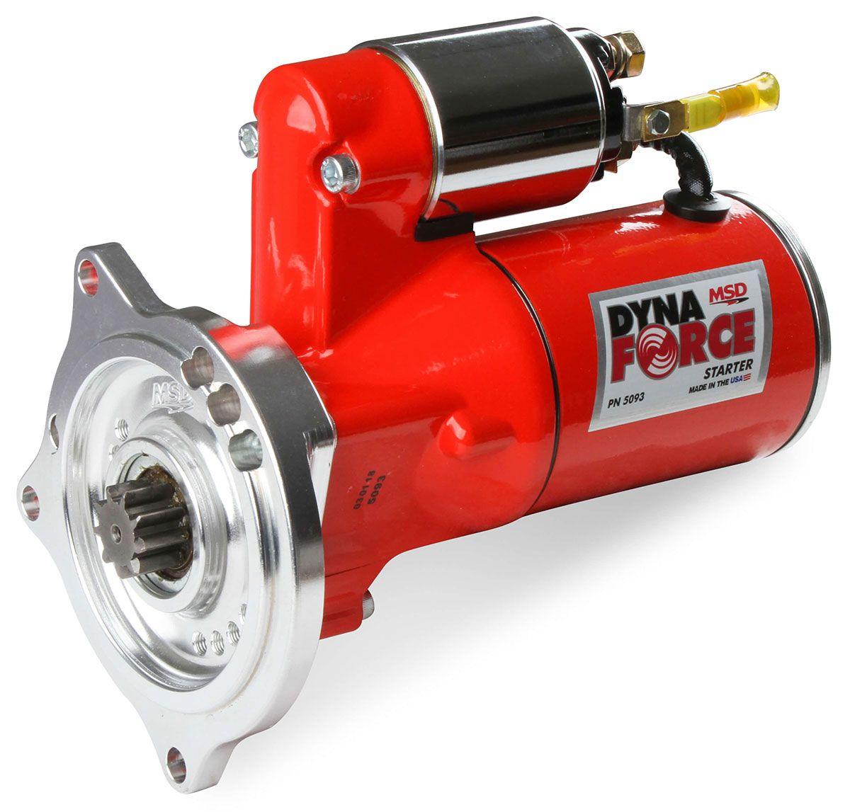 MSD DynaForce Starter Motor (MSD5093) — Fast Lane Spares