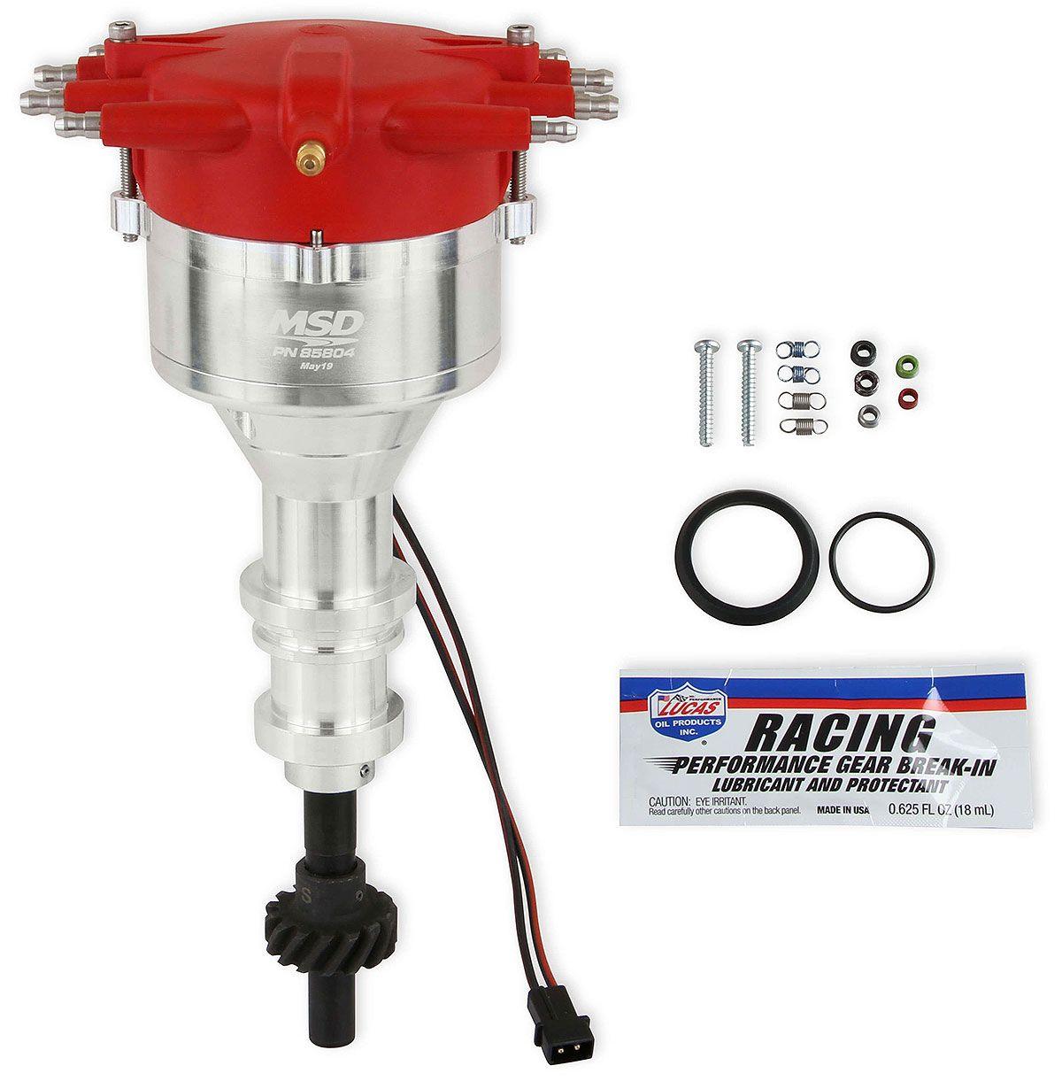 MSD Pro-Billet Crab Cap Distributor (MSD85804) — Fast Lane Spares