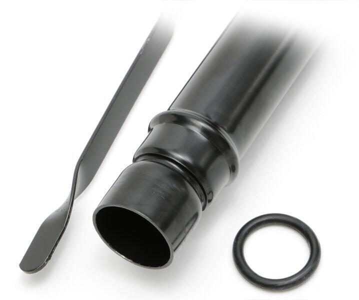 Proflow Transmission Dipstick and Tube, Black, Powerglide, 24 in. Long ...