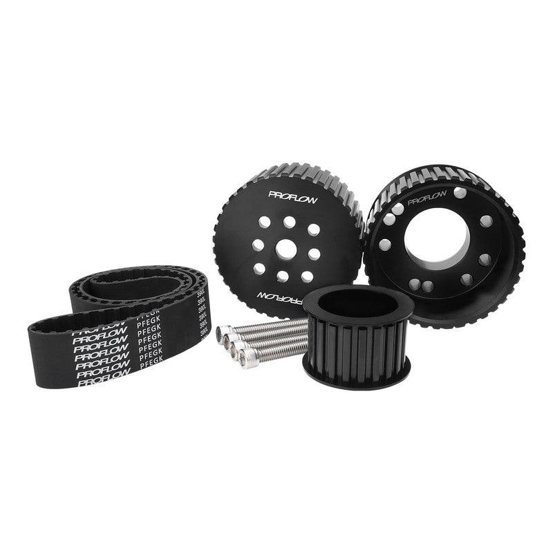Proflow Gilmer Belt Drive Kit, For SB Ford 289/302/351 Windsor, Billet ...