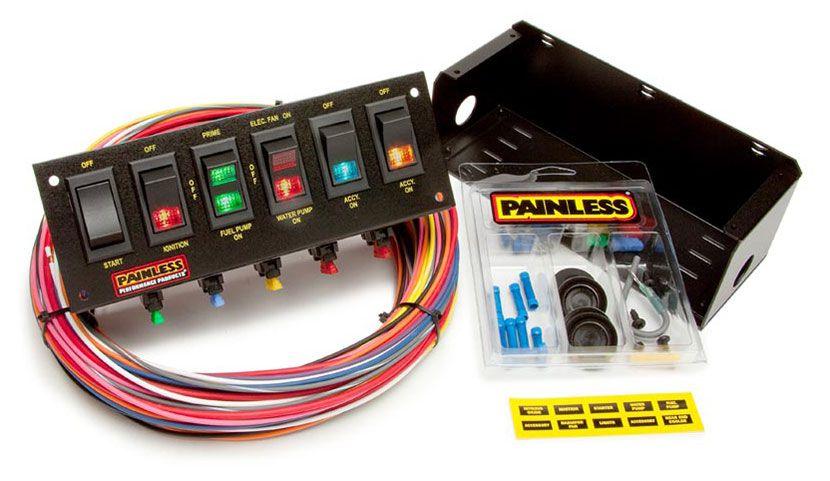 Painless 6 Switched Fused Panel (PW50302) — Fast Lane Spares