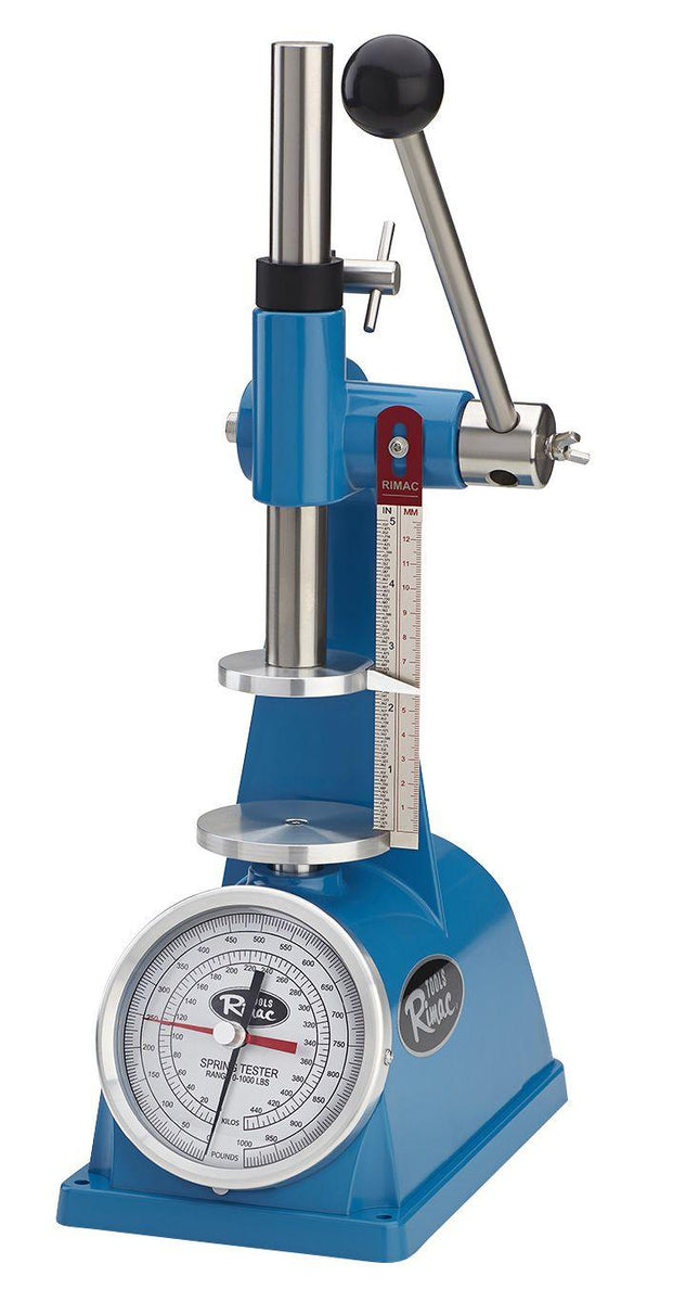 Rimac Valve Spring Tester 0-1000lb. (RCBB1000) – Fast Lane Spares