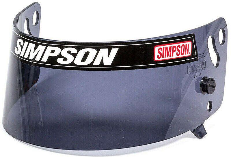 Simpson Smoke Helmet Visor> (SI1011-11) — Fast Lane Spares