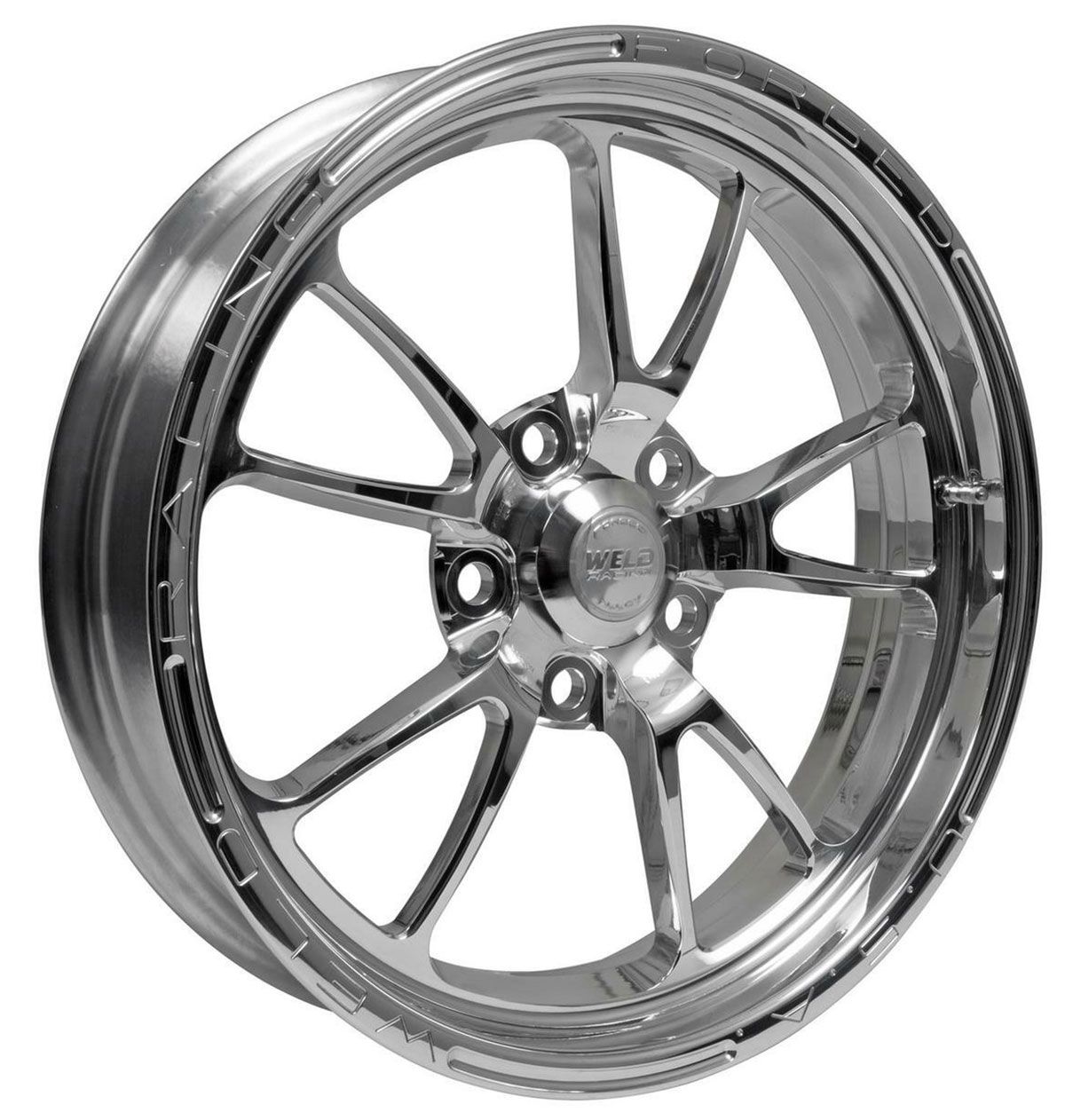 WELD Full Throttle Drag Front Runner 1-Piece - Polished (WE782P-170427 ...