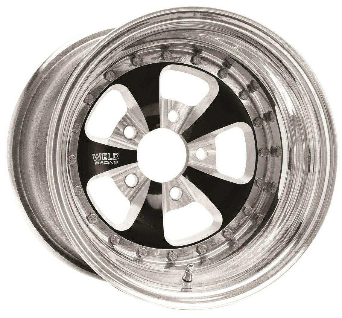 WELD Classic RT 15 x 10" Wheel, Black (WE795B-510206) — Fast Lane Spares