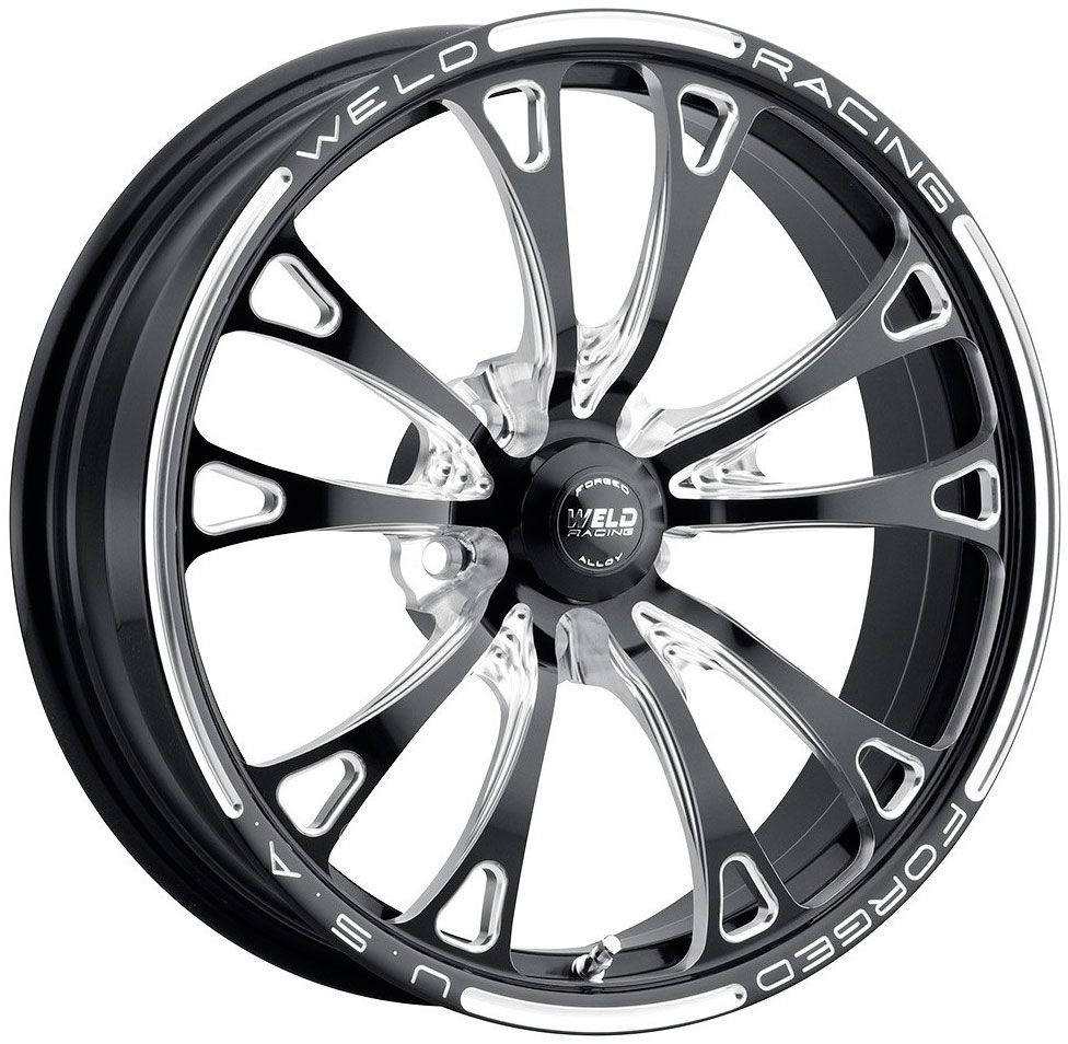 WELD V-Series 2.0 18 x 6" Wheel, Black (WE84B-1806255) — Fast Lane Spares