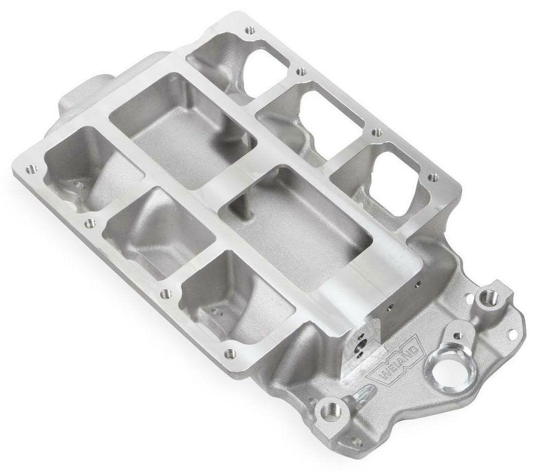 Weiand SB Chev Supercharger Intake Manifold Polished (WM7136P) — Fast ...