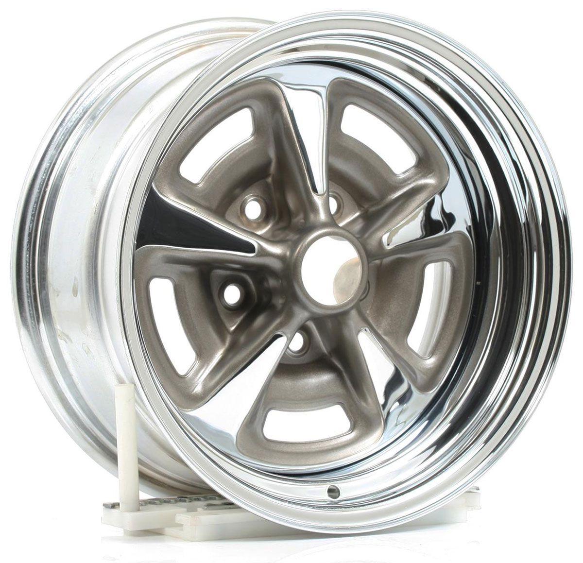Wheel Vintiques Chrome Pontiac Rallye II Rim 15 x 8" (WV60-5834042-C ...
